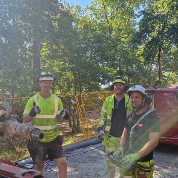 Ny servisledning mitt i Göteborg. Schaktfritt förstås. - Styrud